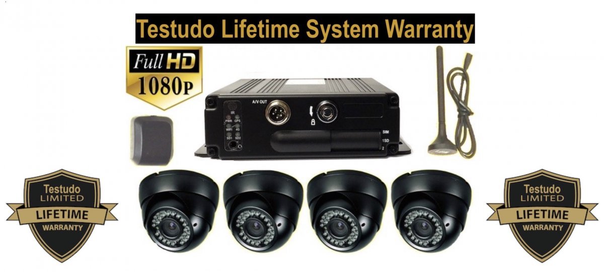 1080p School Bus Surveillance Camera With GPS and Wi-Fi